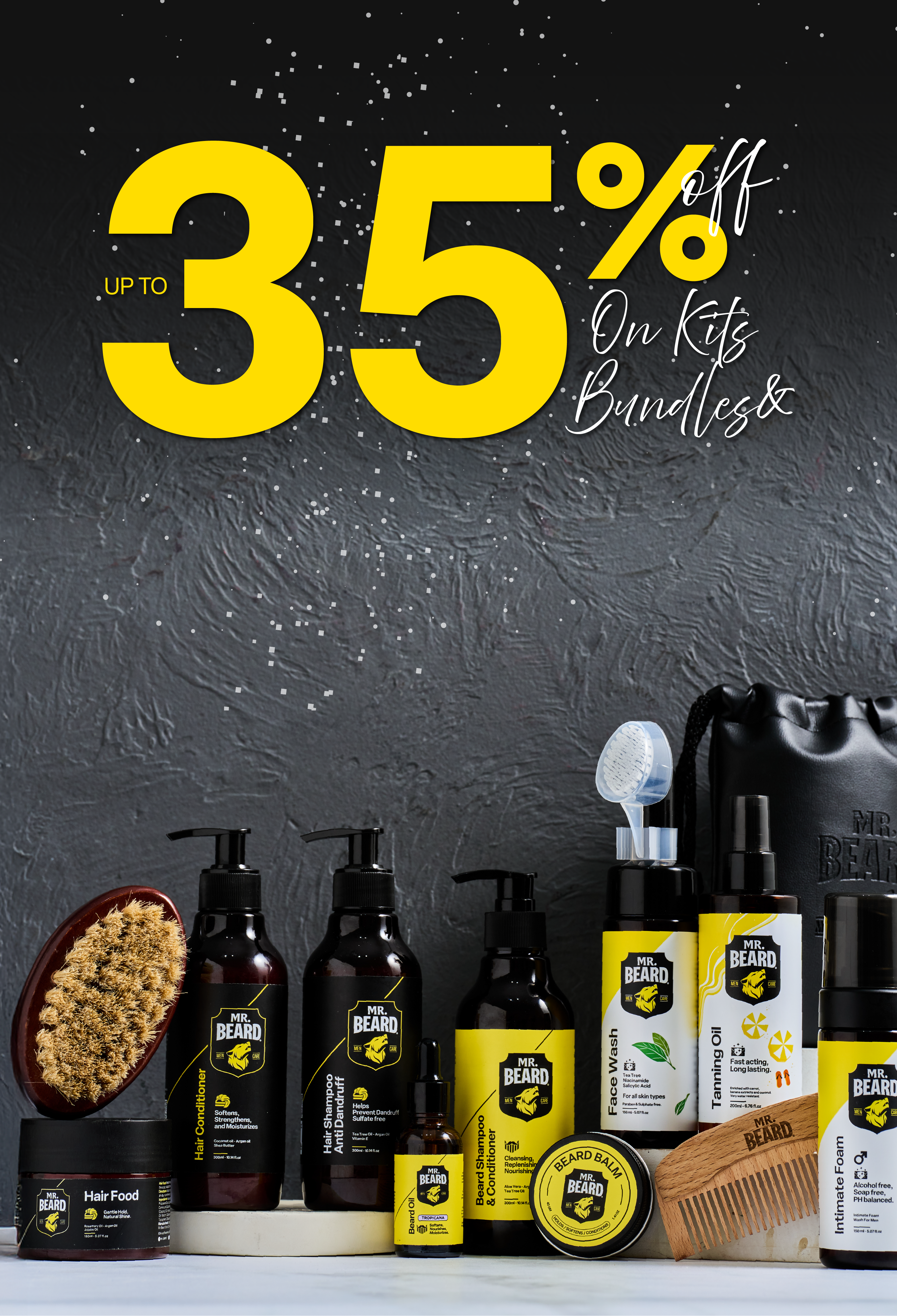 UP TO 35 % on kits & bundle – Mr.Beard