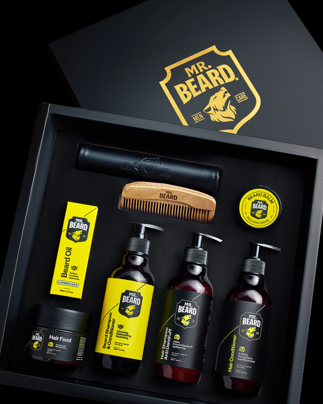 Mega Grooming Kit – Complete Hair & Beard Care – Mr.Beard